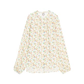 Ines De La Fressange Jos&eacute;phine Blumenbluse - - Blouses & Shirts - Damen - Mehrfarbig - XS