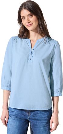 Cecil Damen B345650 Bluse, Pastel Blue, XXL