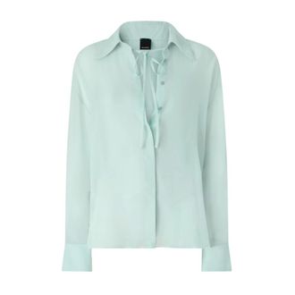 Pinko Pinko, Femme, Blouses et Chemises, Vert, Taille: 36 FR Pinko Chemises