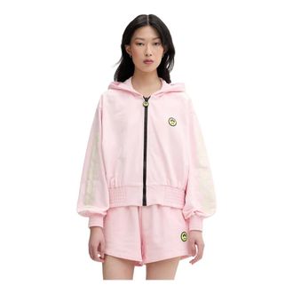 Barrow Zip-through Sweatshirt - - Sweatshirts & Hoodies - Damen - Rosa - M