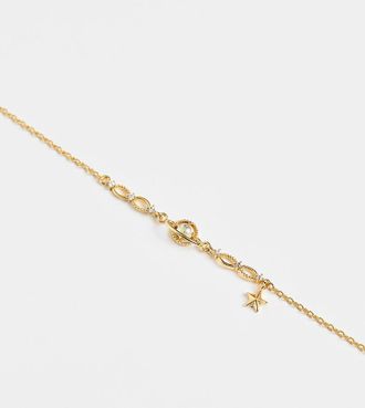 Girls Crew Milkyway - Bracelet en plaqu&eacute; or 18 carats-Dor&eacute;