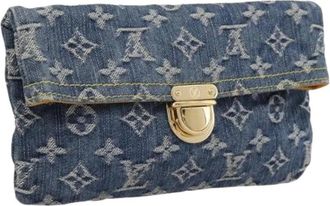 Louis Vuitton Pre-owned Sacoche Monogram Denim - Femme - Pre-owned - Bleu - Taille: ONE Size
