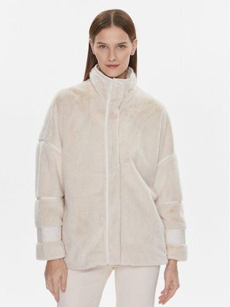 Bruuns Bazaar Pelzmantel Lyn BBW3679 &Eacute;cru Regular Fit
