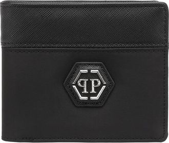 Philipp Plein Portemonnaies - Kartenetui Hexagon - Gr. unisize - in Schwarz - für Damen