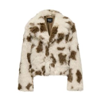 Only Only, Femme, Vestes, Multicolore, Taille: 40 FR Veste en fausse fourrure