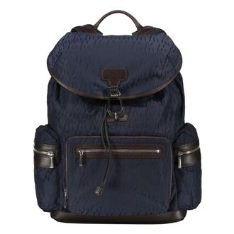 Moorer Technischer Rucksack aus Stoff - - Bags - Herren - Blau - ONE SIZE
