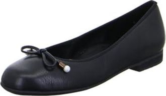 Ara Femme Sardaigne Ballerine, Noir, 42.5 EU