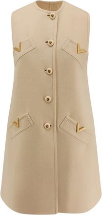 Valentino Damen, Kleider, Beige, 2XSGröße