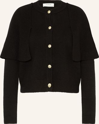 BA&SH Ba&Sh Strickjacke Peggy Mit Volants schwarz