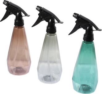 Supvox 3 St&uuml;ck Teiliges Handdruck Gie&szlig;kannen Bpa Freies Kunststoff Spr&uuml;hkannen in Candy Farben Gr&uuml;n Braun f&uuml;r Zimmerpflanzen Garten Balkon Bonsai Bew&auml;sserung