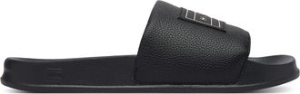 Tommy Hilfiger Pantoletten Tommy Hilfiger Patch Pool Slide FM0FM06008 Schwarz