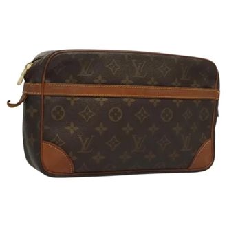 Louis Vuitton Pre-owned Canvas clutches - - Pre-owned - Damen - Braun - ONE SIZE