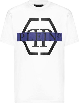 Philipp Plein t-shirt PP Tape - Blanc