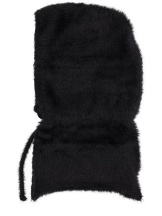 Msgm 3941MDL11_25775199 Knitted Balaclava Winter Hat - Black