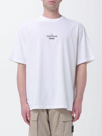 Stone Island T-Shirt STONE ISLAND Homme couleur Blanc