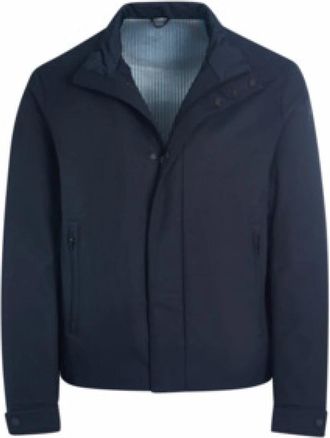 Geox Blaue Herrenjacke- Zeitloses Design - - Jackets - Herren - Blau - 2XL