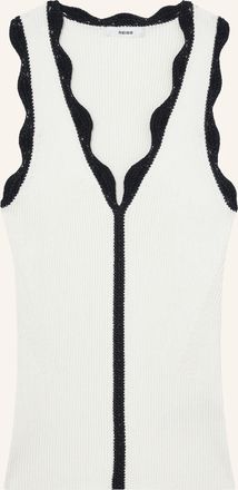 Reiss Reiss Stricktop Freya weiss