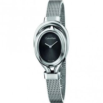 Calvin Klein Belt Watch - - Accessories - Damen - Schwarzk - ONE SIZE