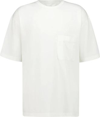 Christophe Lemaire Homme, Tops, Beige, Taille: M T-Shirt Oversize en Coton