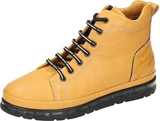 Manitu Bottes pour Femme Tendance, Jaune, 41 EU