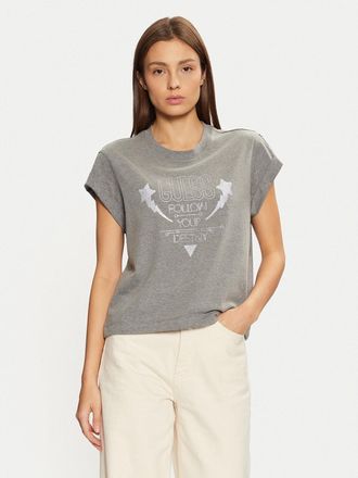 Guess T-Shirt W5RI06 I3Z14 Grau Regular Fit