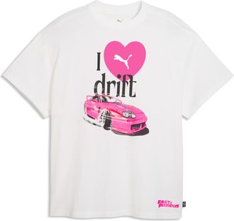 Puma T-shirt de basketball d&eacute;contract&eacute; PUMA x FAST & FURIOUS Homme, Accessoires, Blanc, 3XL