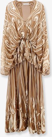 Zimmermann Momentum Burnout Bubble Gown silk dress - ZIMMERMANN - gender_Woman