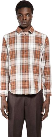 Burberry Madras Check Cotton Shirt