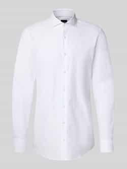 HUGO BOSS Slim Fit Freizeithemd aus reiner Baumwolle mit extra langem Arm Modell H-HANK-SP