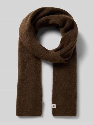 Moss Copenhagen Schal mit Label-Detail Modell Hope