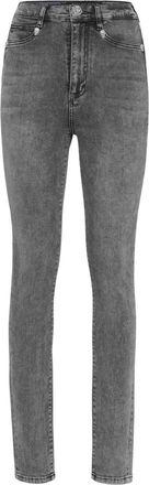 Philipp Plein Skinny-Jeans mit Kristallen - Grau