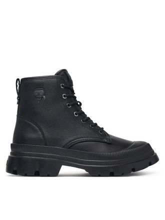 Karl Lagerfeld Schn&uuml;rschuhe Trekka KL25252L Schwarz