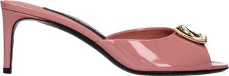 Dolce & Gabbana Dolce&Gabbana Femmes Sandales Cuir Verni Rose