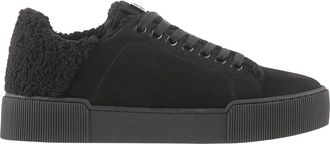 Högl Högl Damen Fluffy Sneaker, schwarz, 37.5 EU X-Weit