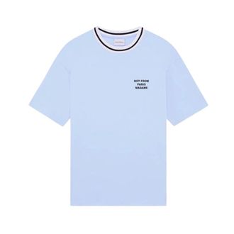 Dr&ocirc;le de Monsieur Homme, Tops, Bleu, Taille: XL Slogan Sport T-Shirt