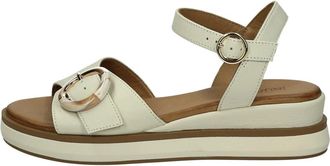 Inuovo Inuovo, Femme, Chaussures, Beige, Taille: 40 EU Sandali Zeppa