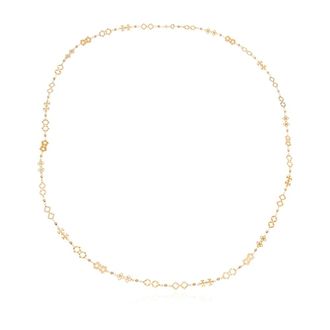 Tory Burch Anh&auml;nger-Halskette - - Accessories - Damen - Gelb - ONE SIZE