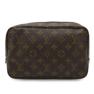 Louis Vuitton Pre-owned Monogram Toiletry Pouch M47524 - Femme - Pre-owned - Brun - Taille: ONE Size