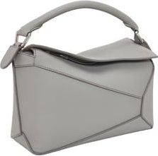 Loewe Sac Puzzle Petit mod&egrave;le en cuir de veau grain&eacute; souple
