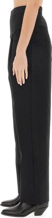 Isabel Marant Wool Trousers - Black