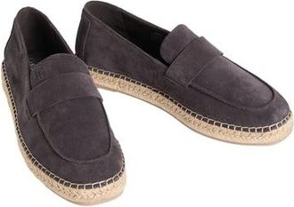 Calvin Klein Espadrilles Carlos en cuir su&eacute;d&eacute; m&eacute;lang&eacute;