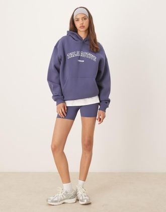Tala Active - Sweat à capuche à motif - Bleu