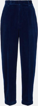 Polo Ralph Lauren Gerade High-Rise-Hose aus Baumwoll-Cord