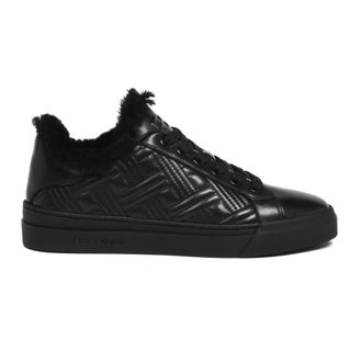 Baldinini Gesteppter Nappa-Leder-Sneaker - - Shoes - Damen - Schwarzk - 40 EU