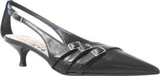 John Richmond Femme, Chaussures, Noir, Taille: 39 1/2 EU Low Slingback Pump