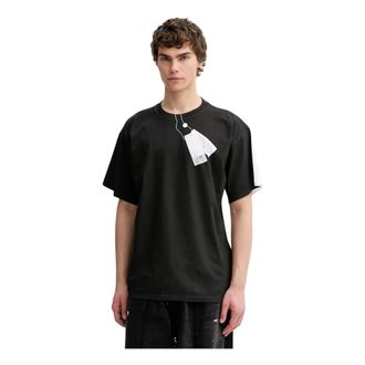 Maison Margiela Bedrucktes T-Shirt - - Tops - Herren - Mehrfarbig - S
