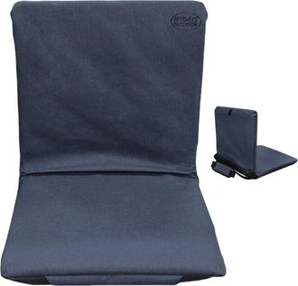 Generic Klappbarer Bodenstuhl, gepolstert, faltbar, wasserdichtes Stadion-Sitzkissen, tragbar, gepolsterter Bodenstuhl, bequemer gepolsterter Lounge-Stuhl f&uuml;r