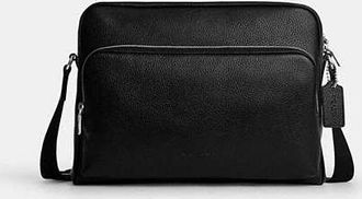 Coach Colton Umh&auml;ngetasche 34 f&uuml;r M&auml;nner in Schwarz | Leder