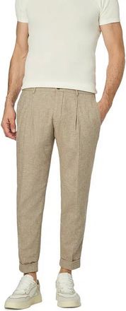 Strellson Herren Hosen beige gemustert