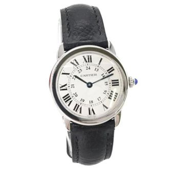 Cartier Montre bracelet vintage doccasion - Femme - Pre-owned - Gris - Taille: ONE Size